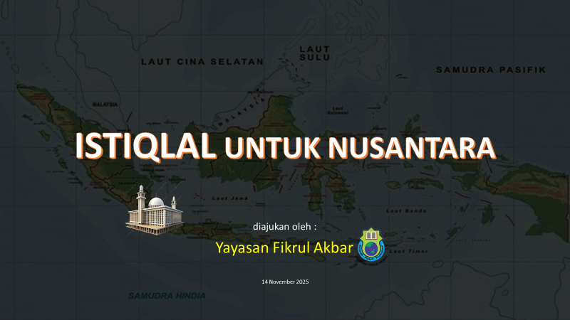 ISTIQLAL UNTUK NUSANTARA USULAN PROGRAM EKONOMI BERKELANJUTAN BERBASIS ...